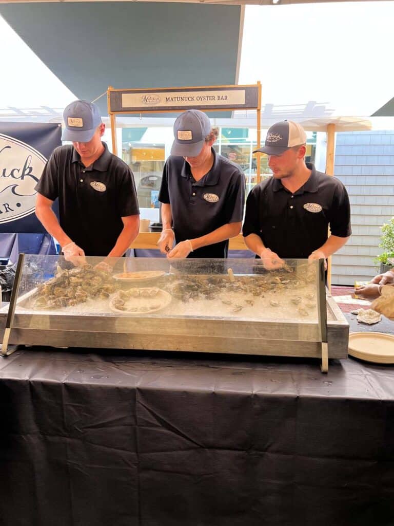 Newport Oyster & Chowder Festival - Bowen's Wharf - Newport Rhode Island